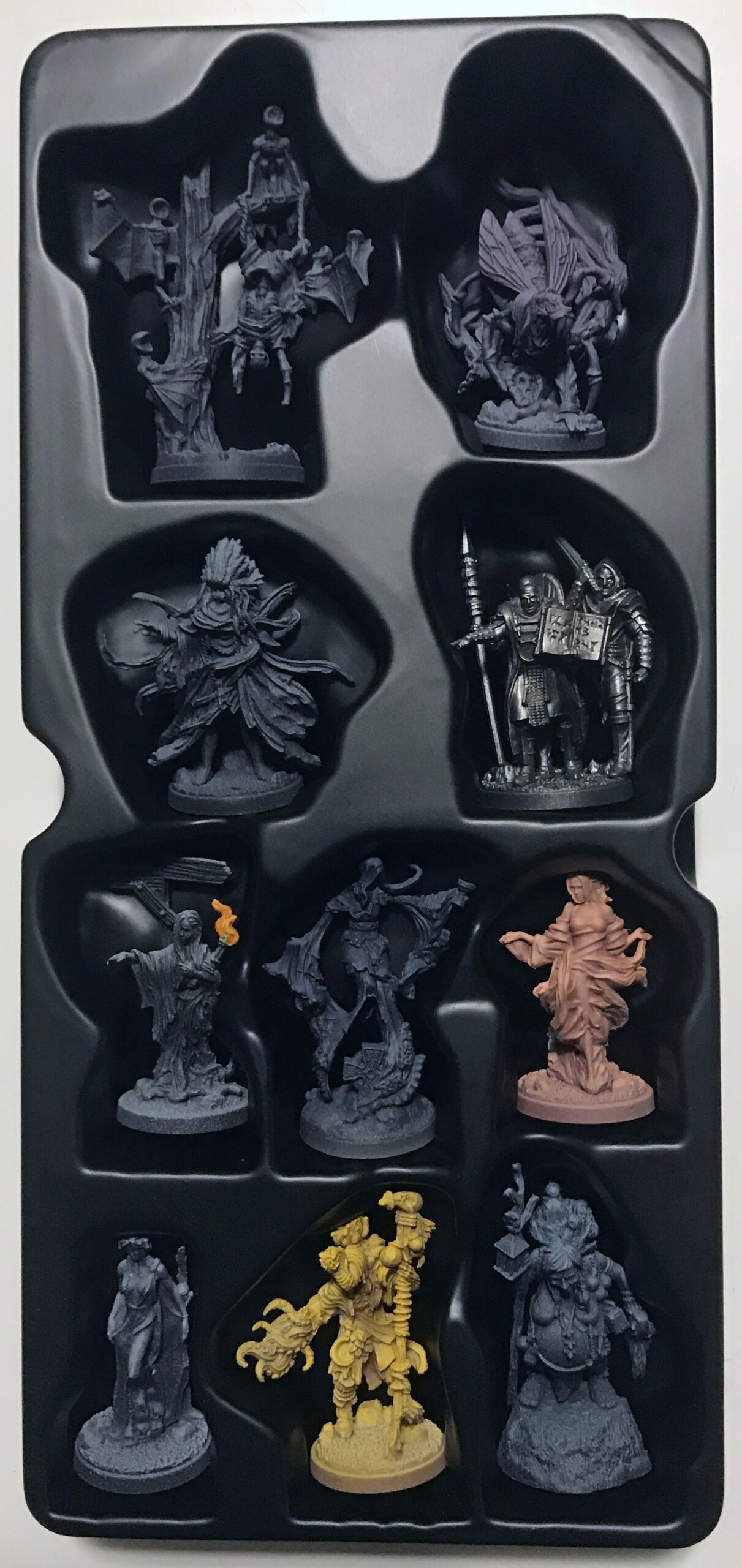 Tainted Grail Wave 2 – shaded zenithal, contrasts and washes, and Metal ...