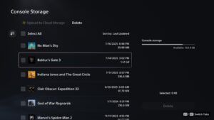 Preserving BG3 game saves made on PS5 – The Argothald Journal